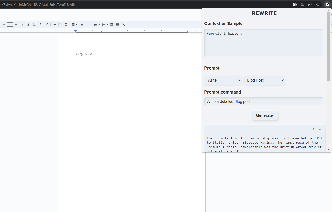Rewrite - AI-Based Paraphrase or Text Compose Helper Rewrite - AI-Based Paraphrase or Text Compose Helper